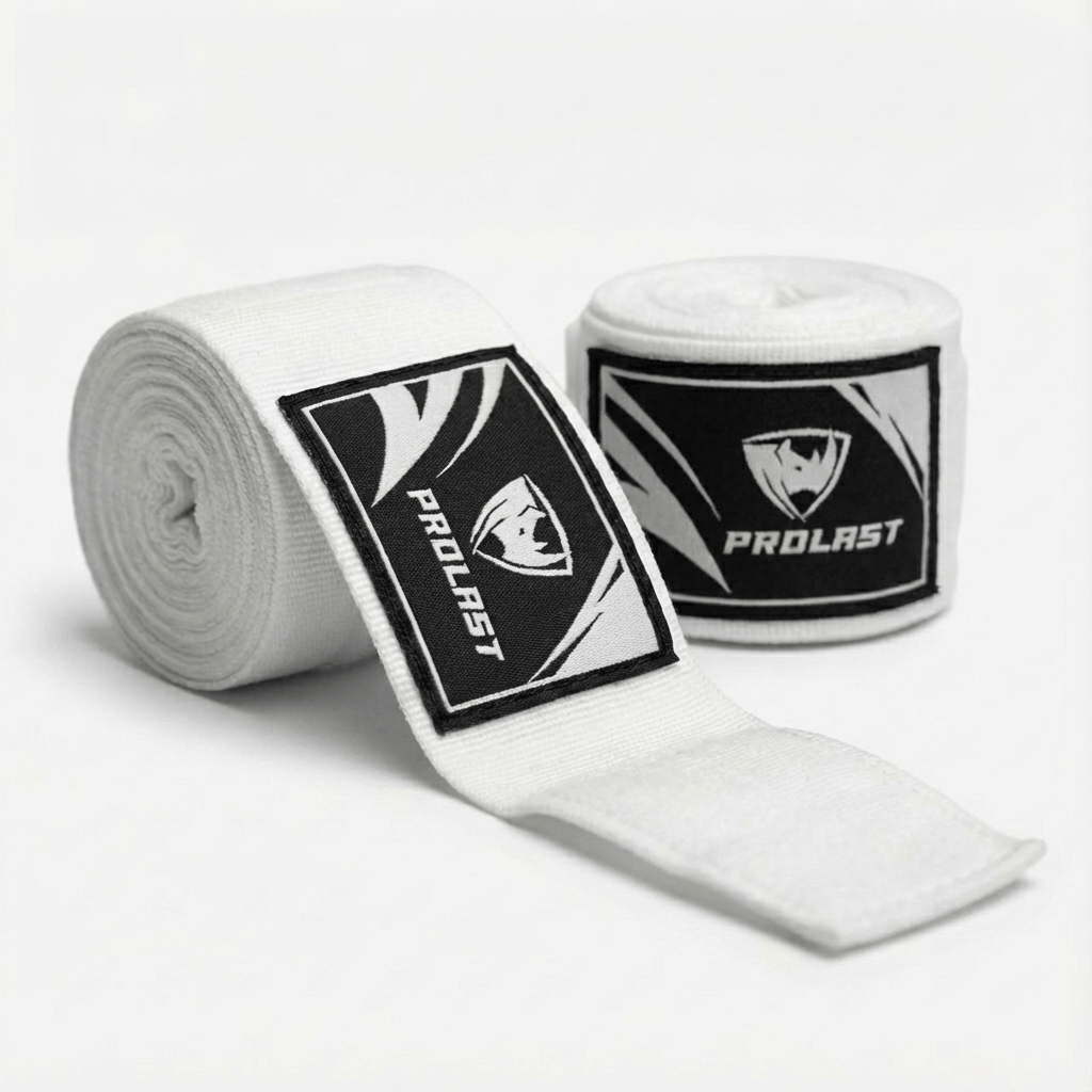 Prolast Professional Boxing 180' SNOW WHITE Hand Wraps - Prolast – PROLAST